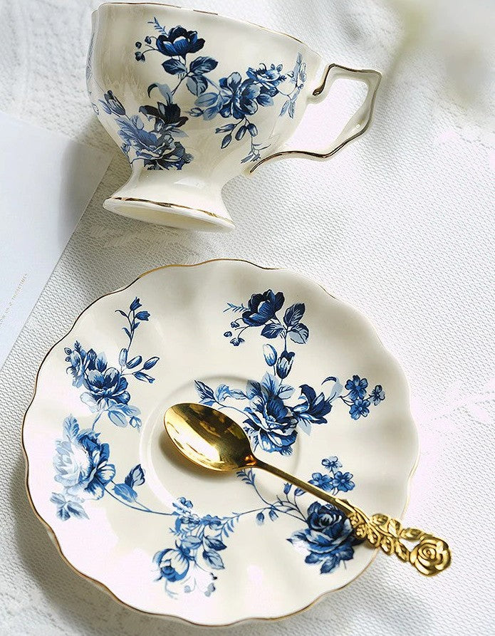 Handmade Ceramic Cups, Unique Pottery Coffee Mugs, Tea Cups and Saucer ...