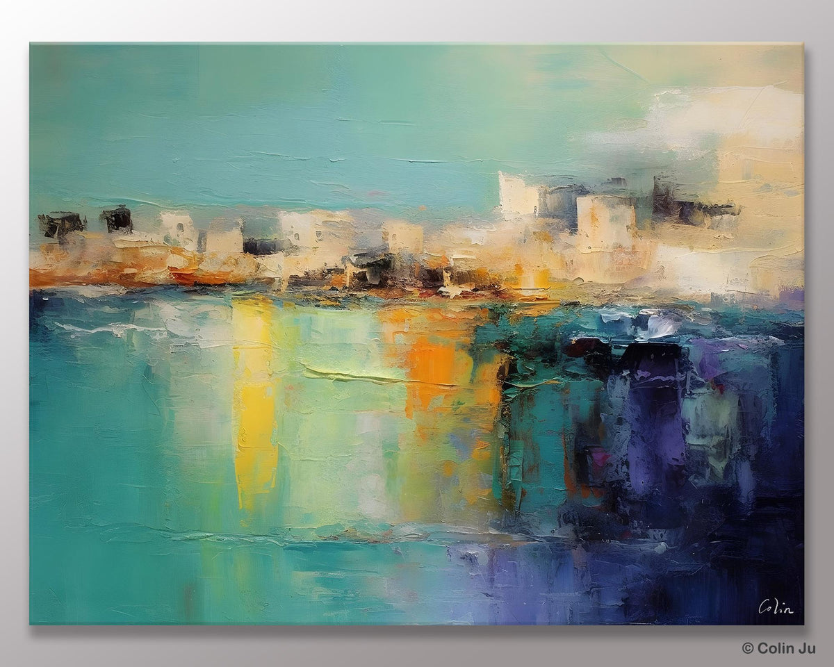 Contemporary Canvas Wall Art, Original Hand Painted Canvas Art, Acryli ...