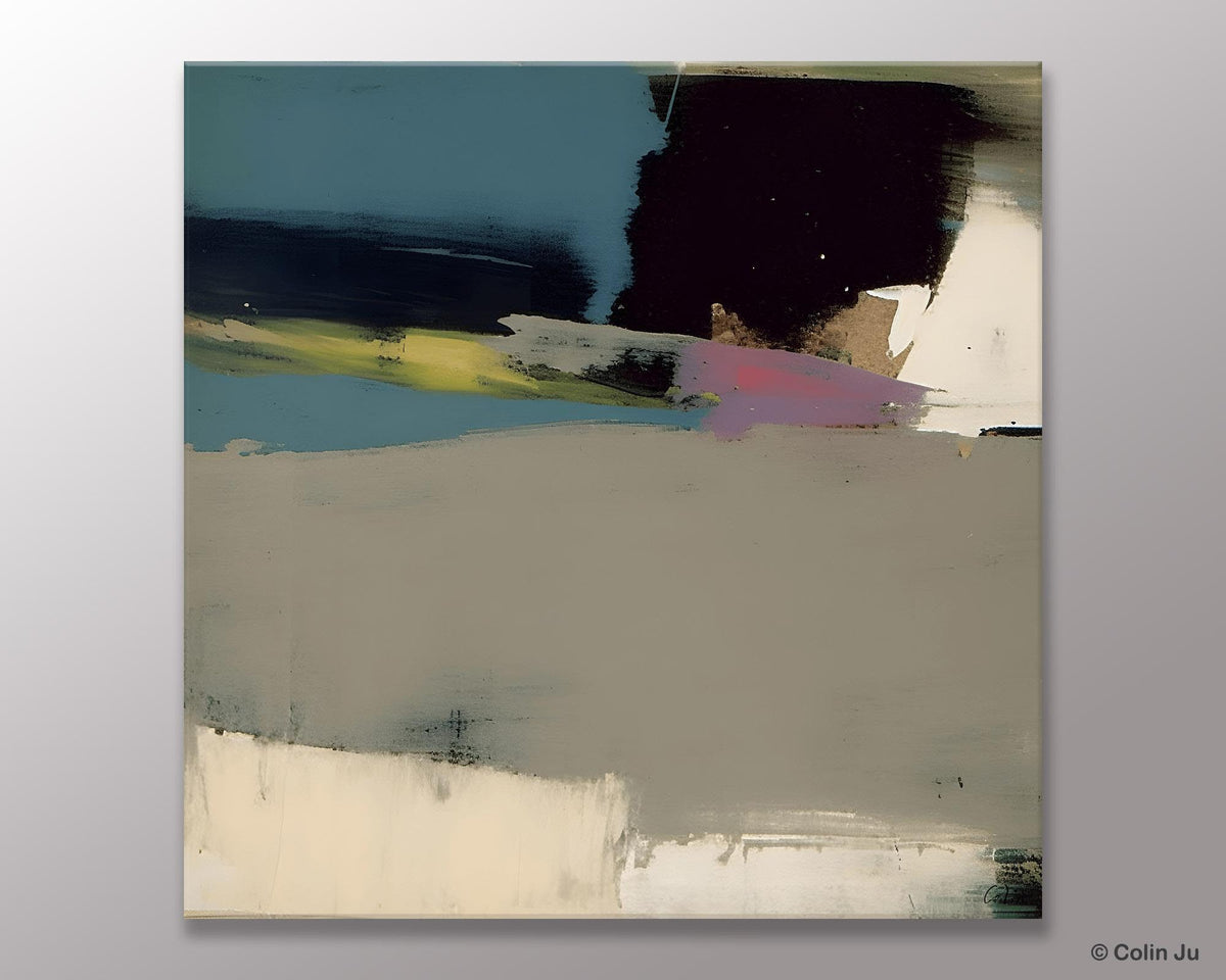 Abstract Wall Art for Bedroom, Original Modern Acrylic Artwork, Modern ...