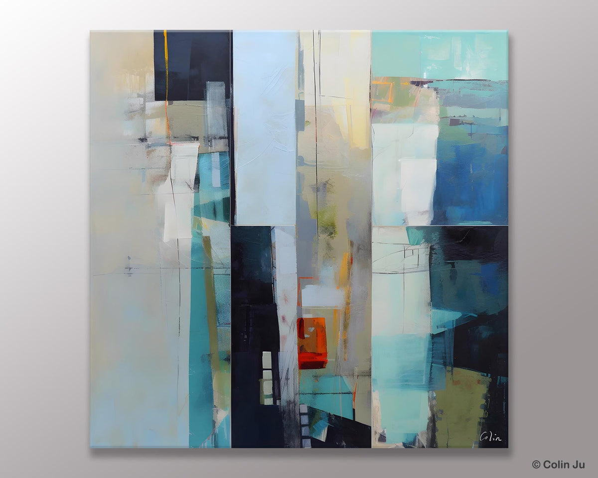 Original Modern Acrylic Art, Abstract Canvas Art for Bedroom, Modern C ...